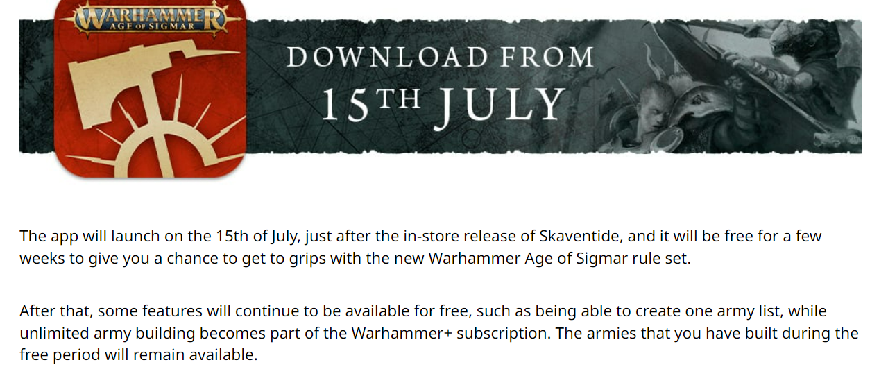 Vale, Warscroll Builder. So What’s Next? – Plastic Craic