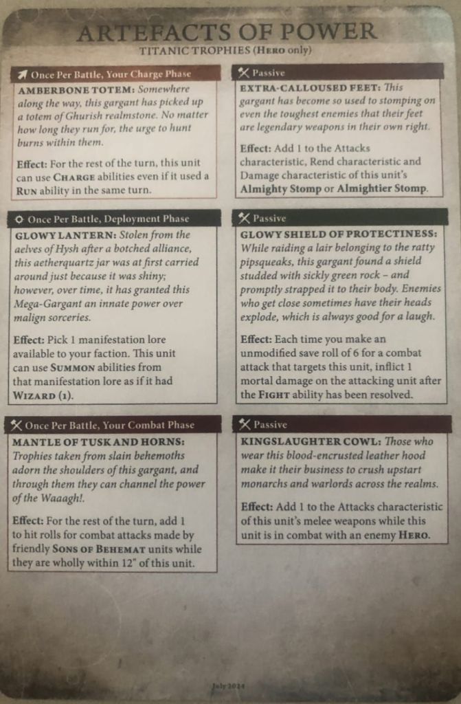 Massive Flex: Sons of Behemat AOS4 Faction Review – Plastic Craic